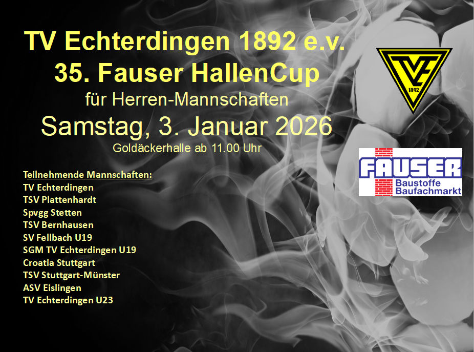 www.vollspann.com - Stetten gewinnt 35.Fauser HallenCup